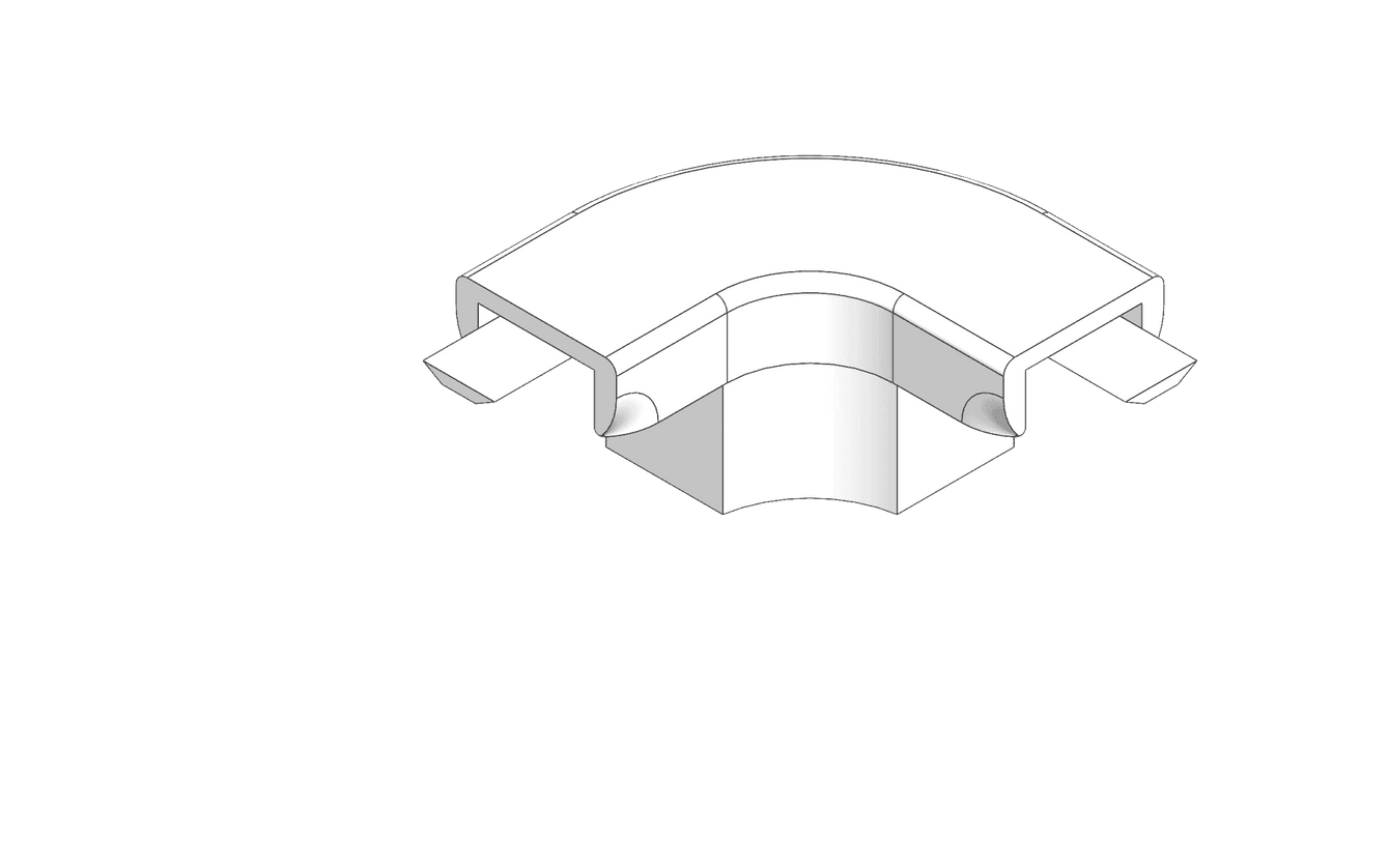 ACP1435 – Corner Cap 10mm | AYRES Composite Panels